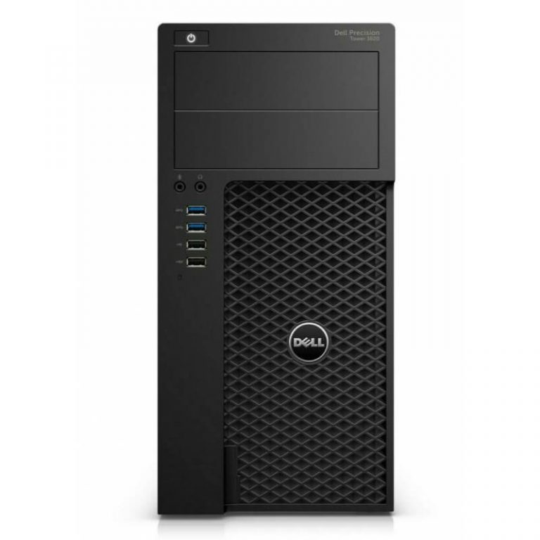 Dell Precision 3620 Tower PC Intel Xeon E3-1245v5 512GB SSD 16GB Ram ...