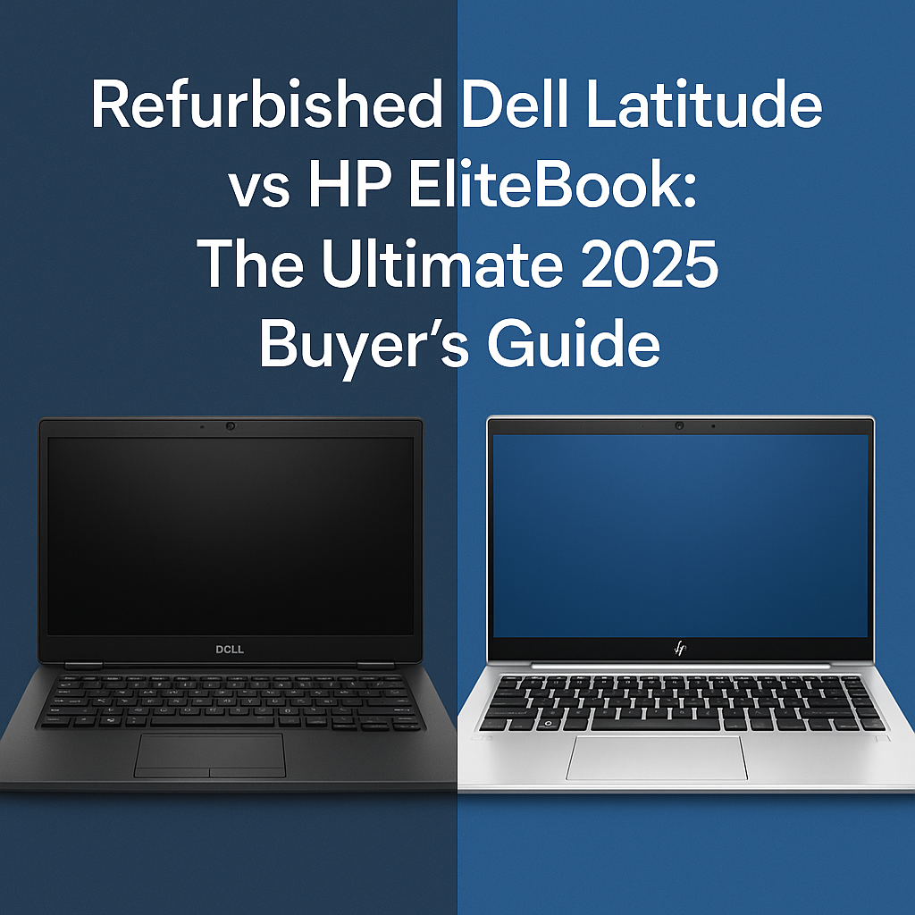 Refurbished Dell Latitude vs HP EliteBook: A 2025 Buyer's Guide