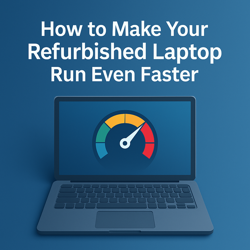 How to Make Your Refurbished Laptop Run Even Faster - Tech Bazaar